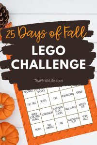 25 Days of Fall LEGO Challenge - That Brick Life